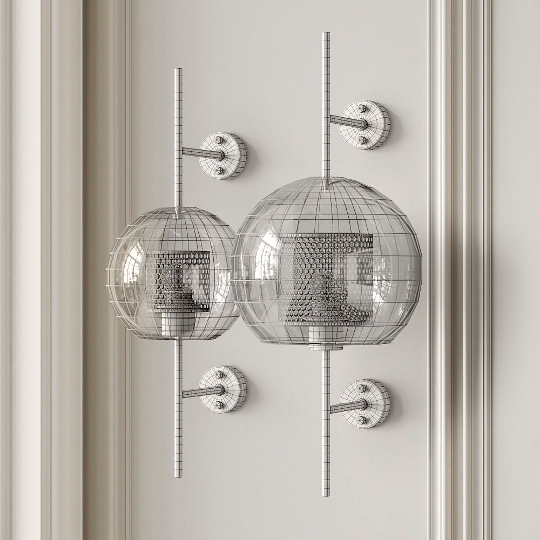 3D Catch Wall Lights Lamps - TurboSquid 1547515