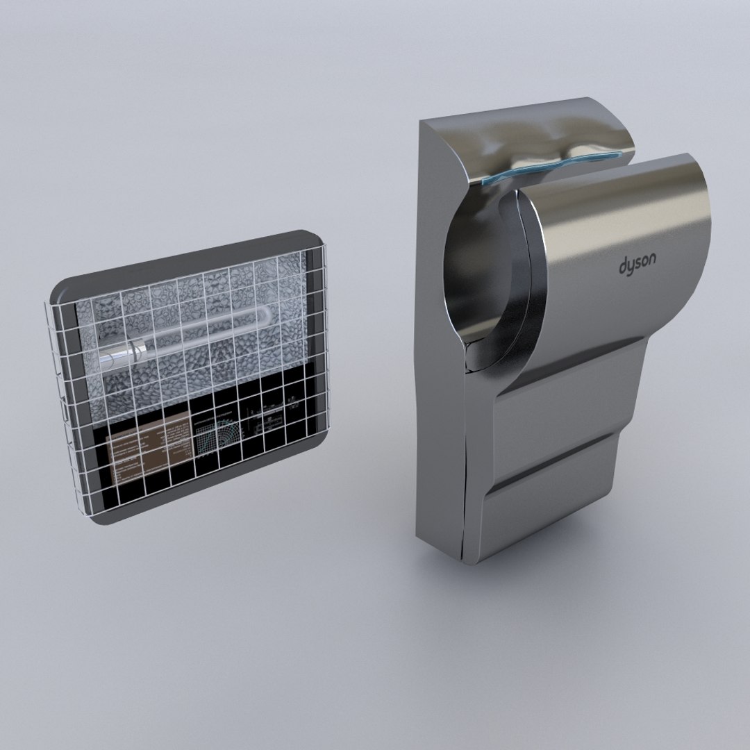 3d Obj Dyson Airblade Projector