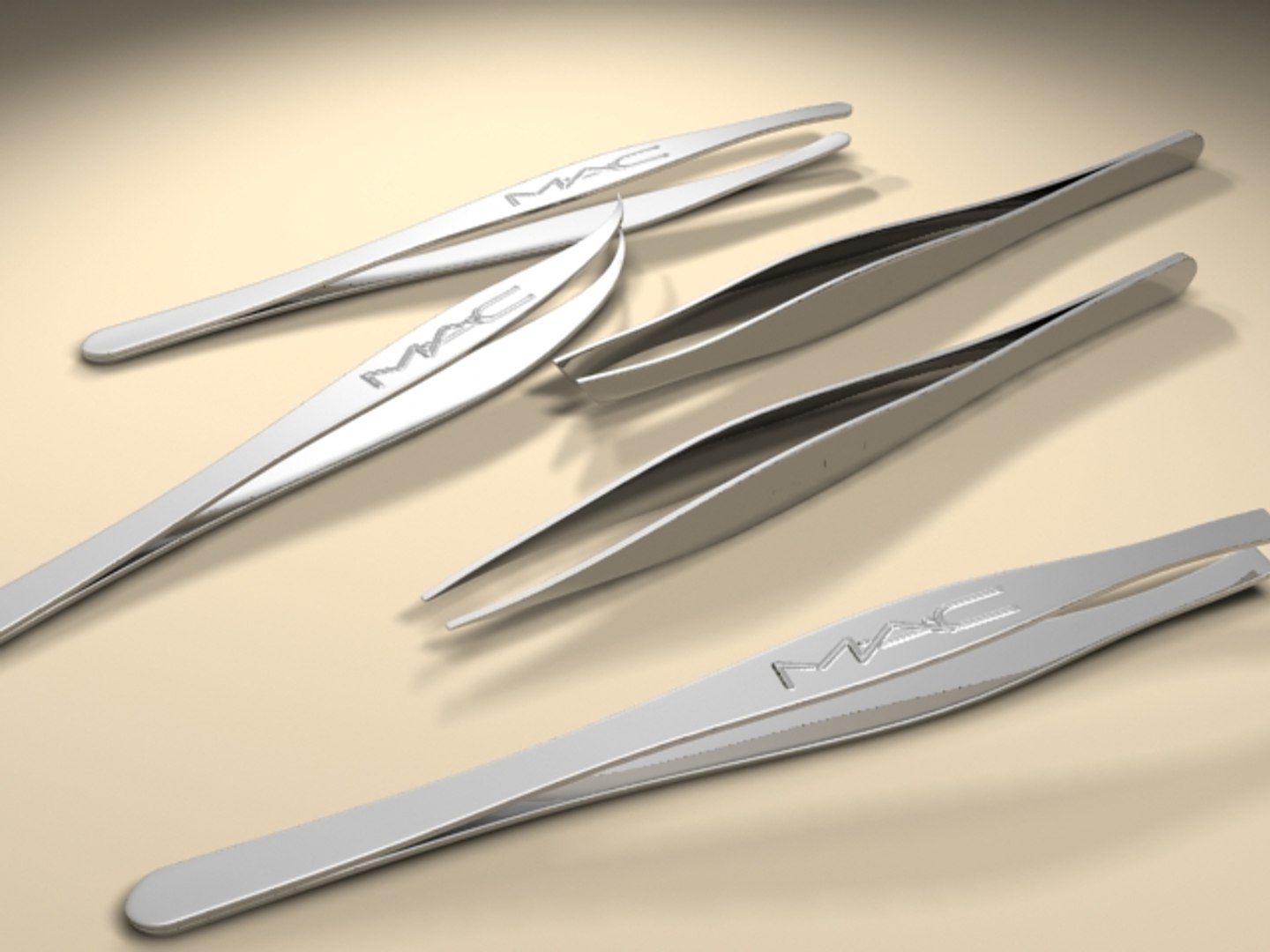 Mac Tweezers 3d Model