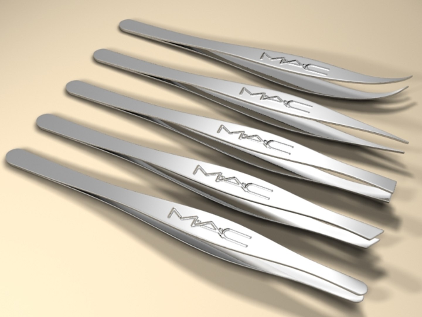 Mac Tweezers 3d Model