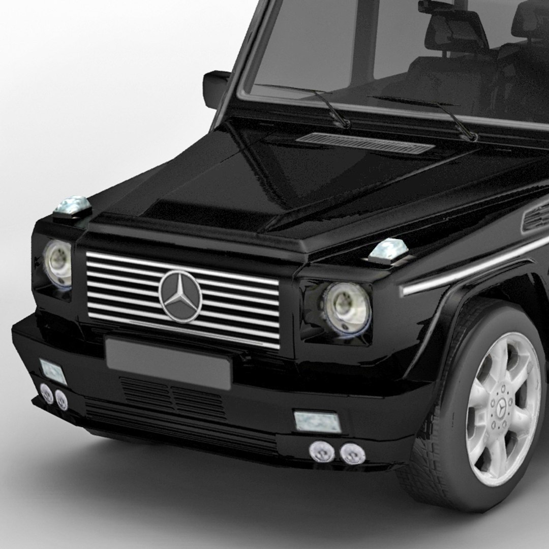 C4d G-class Brabus G500