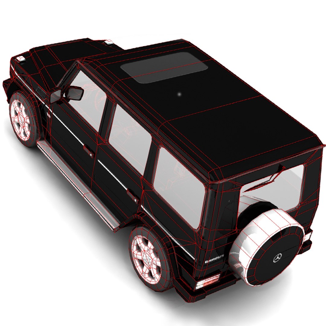 C4d G-class Brabus G500