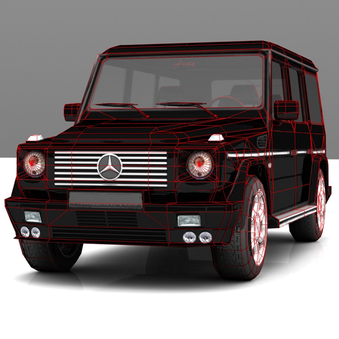 C4d G-class Brabus G500