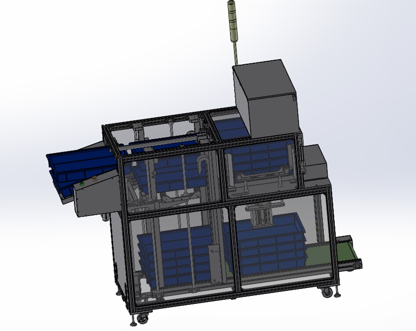 3D Stacking Box Feeding Machine - TurboSquid 1478635