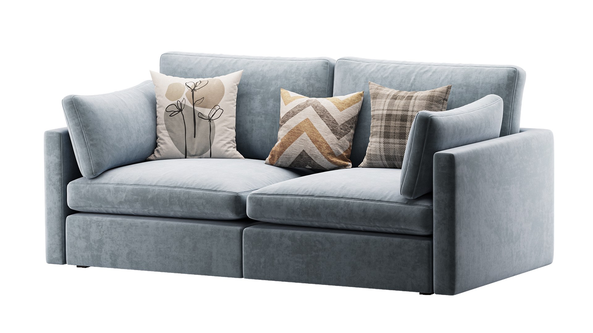 3D Hackney Lounge Sofa Model - TurboSquid 2314932