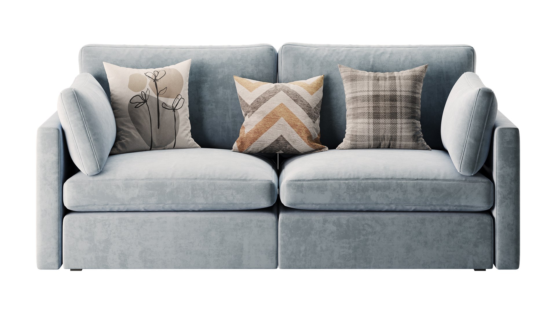 3D Hackney Lounge Sofa Model - TurboSquid 2314932