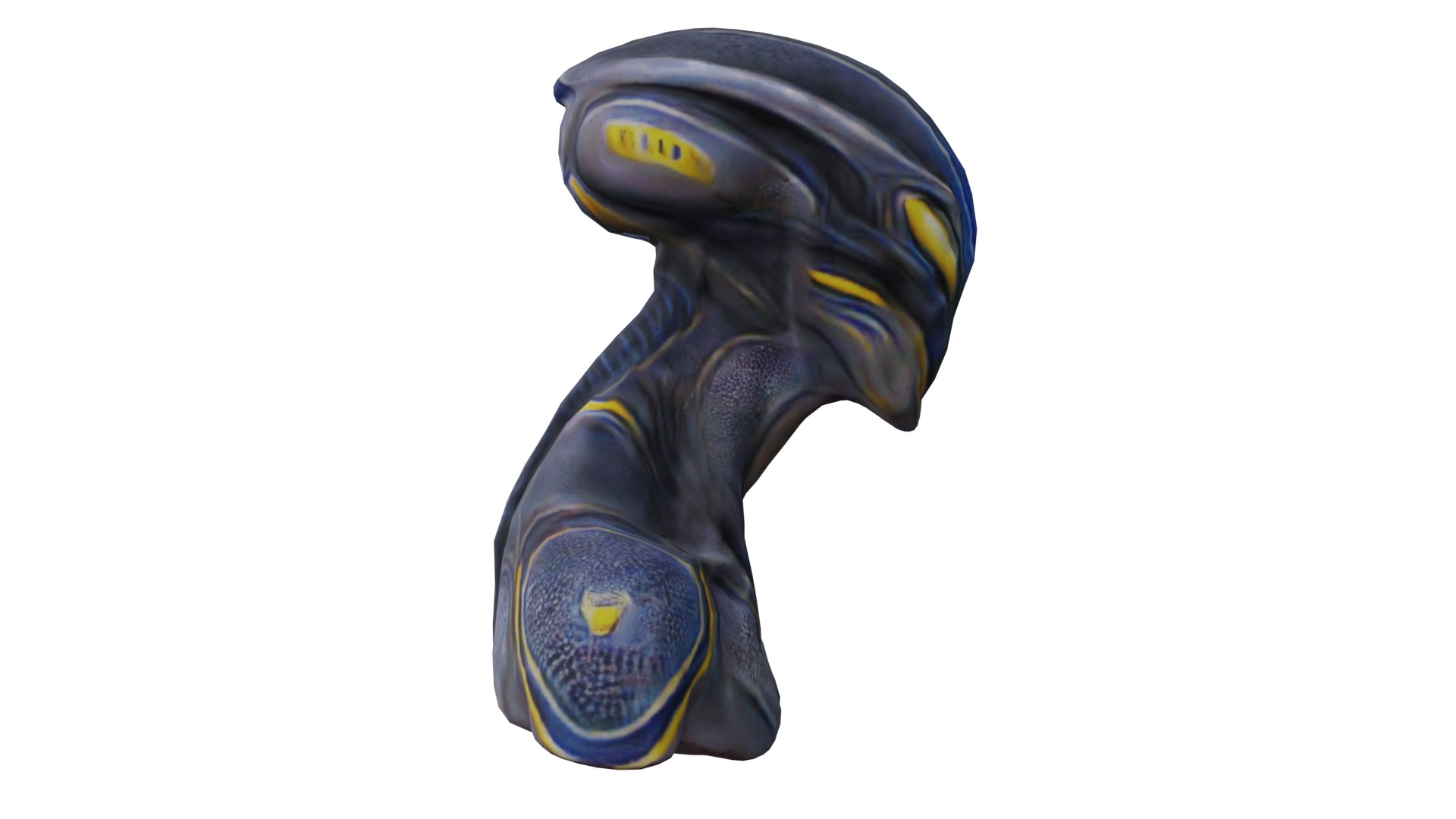 Realistic Alien Low-poly 3D Model 3D Model - TurboSquid 2210311