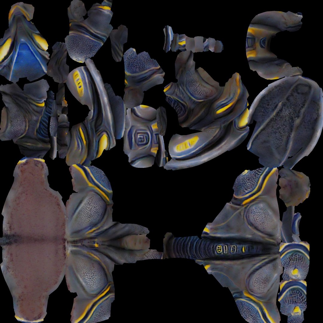 Realistic Alien Low-poly 3D Model 3D Model - TurboSquid 2210311