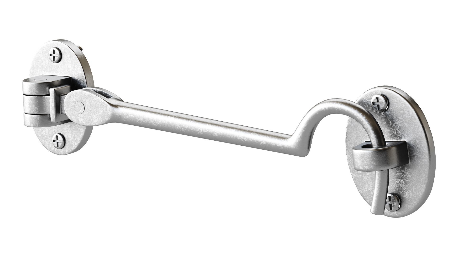 3D Oil Rubbed Bronze Finish Solid Brass Swivel Pivot Style Cabin Eyelet ...