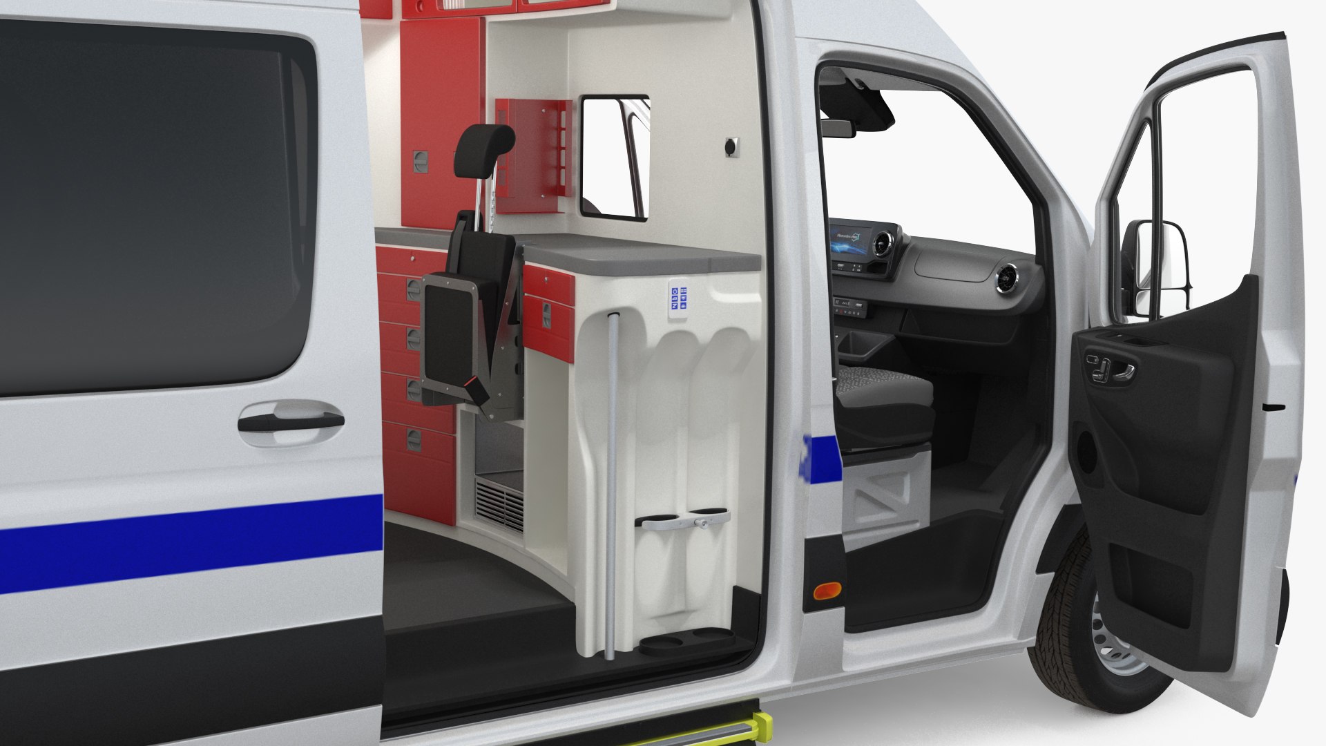 Mercedes benz sprinter ambulance 3D - TurboSquid 1463630