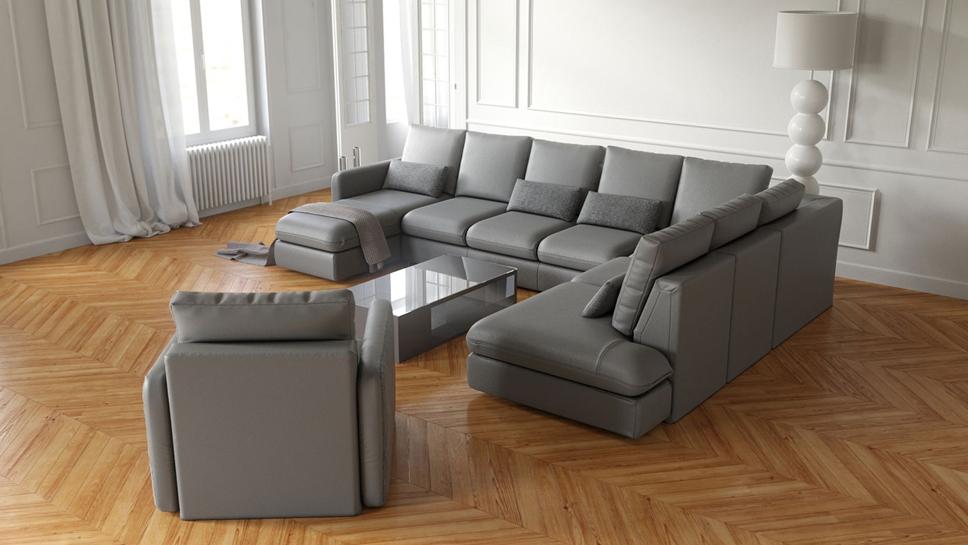 Archmodels Vol 167 Couches 3d Model