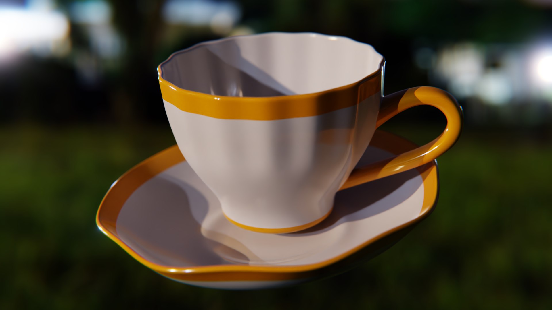 Cup Plate 3D Model - TurboSquid 2213884