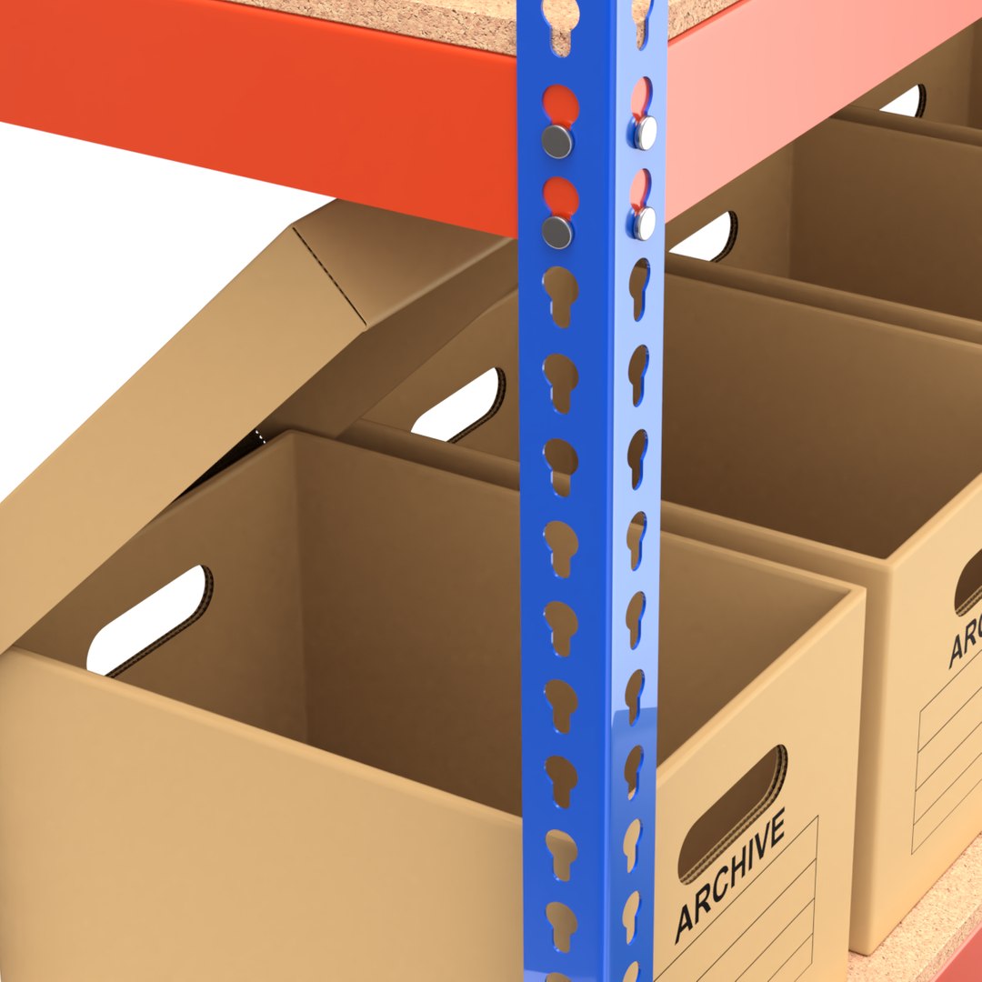 3D model box metal rack - TurboSquid 1267468