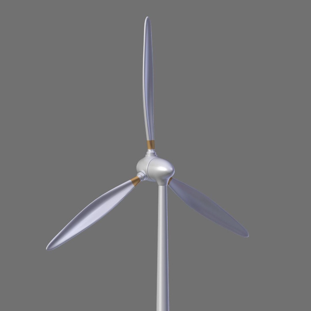 3d wind turbine model