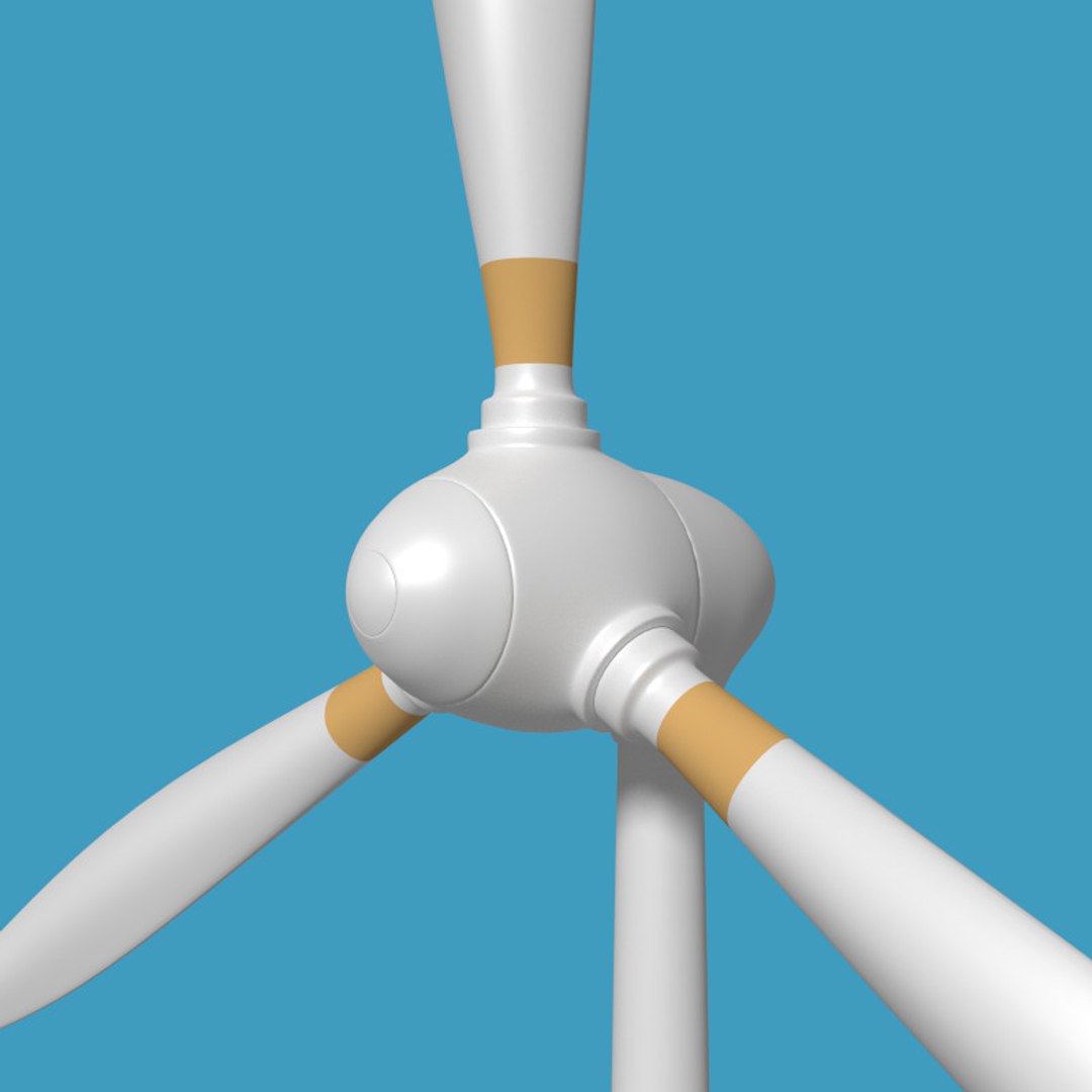 3d wind turbine model