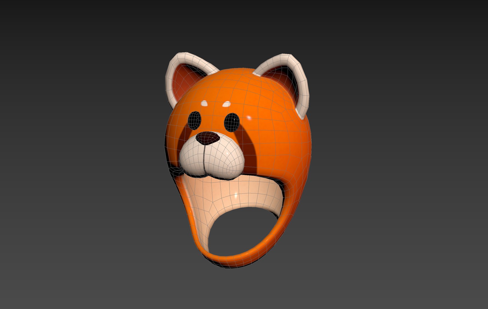 3D Prop043 Red Panda Hat - TurboSquid 1854134