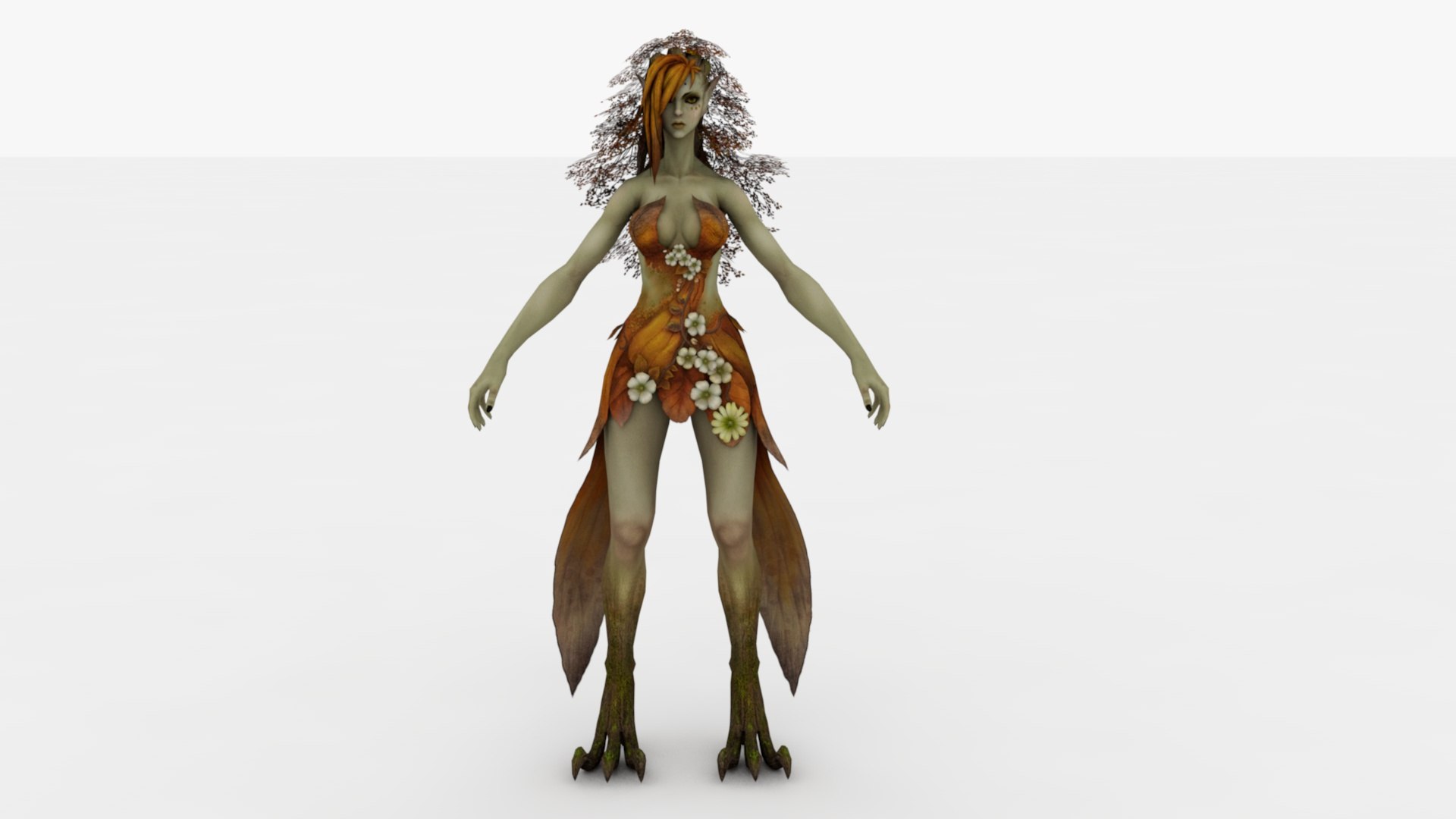 Dryad 3D Model - TurboSquid 2364767