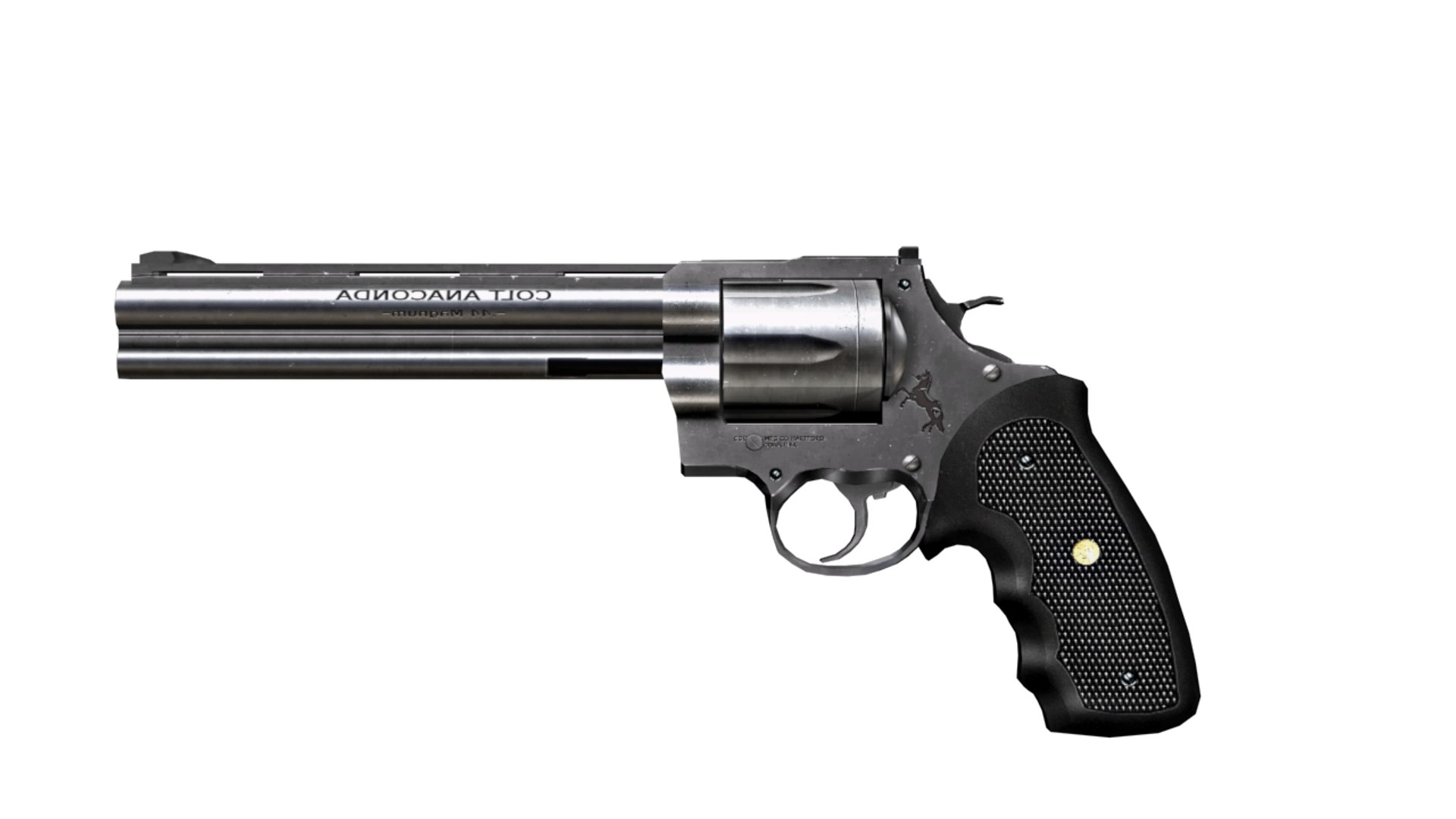 Colt Anaconda 3d Model