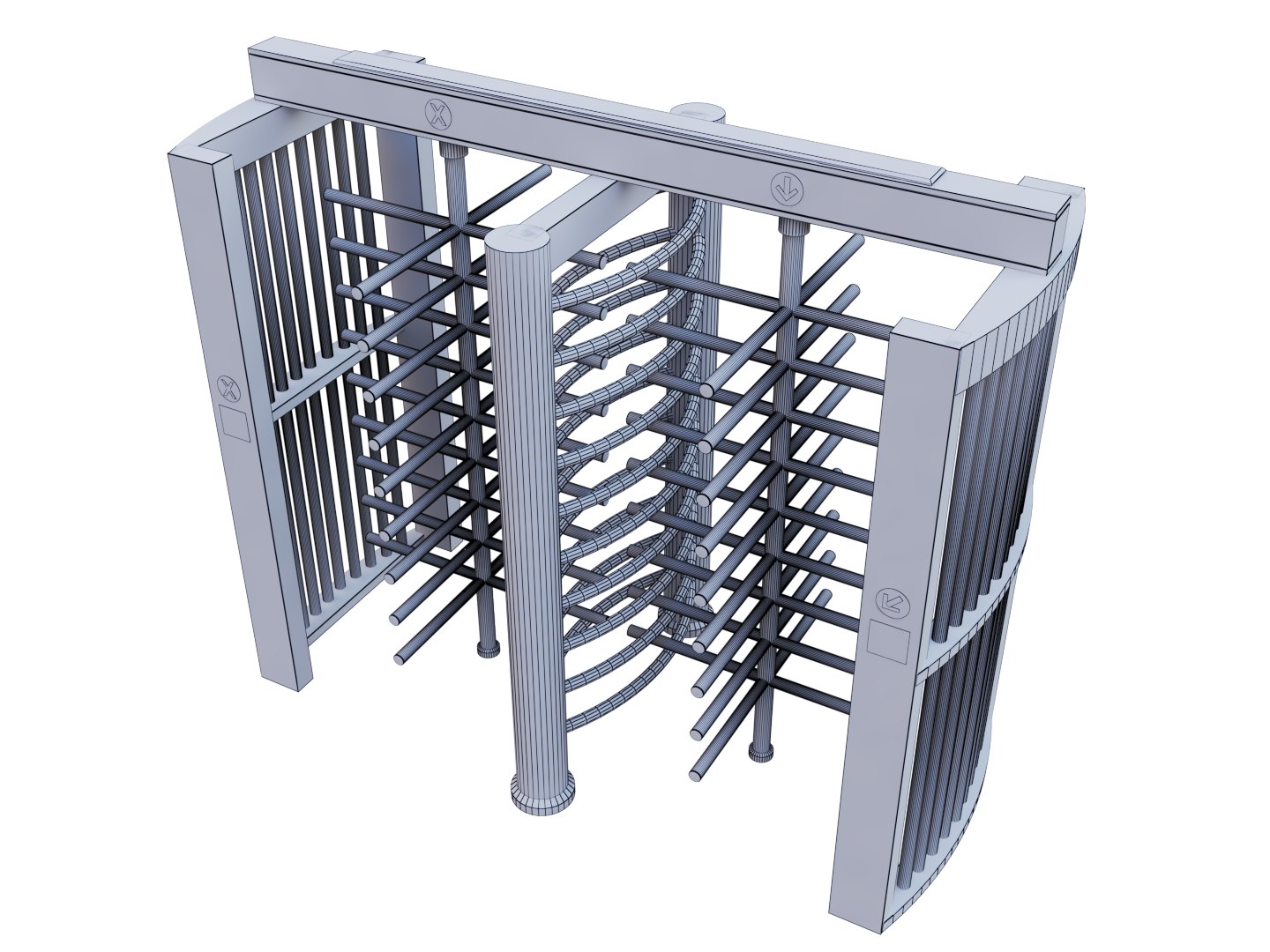 3d Security Gate Model - TurboSquid 1768361