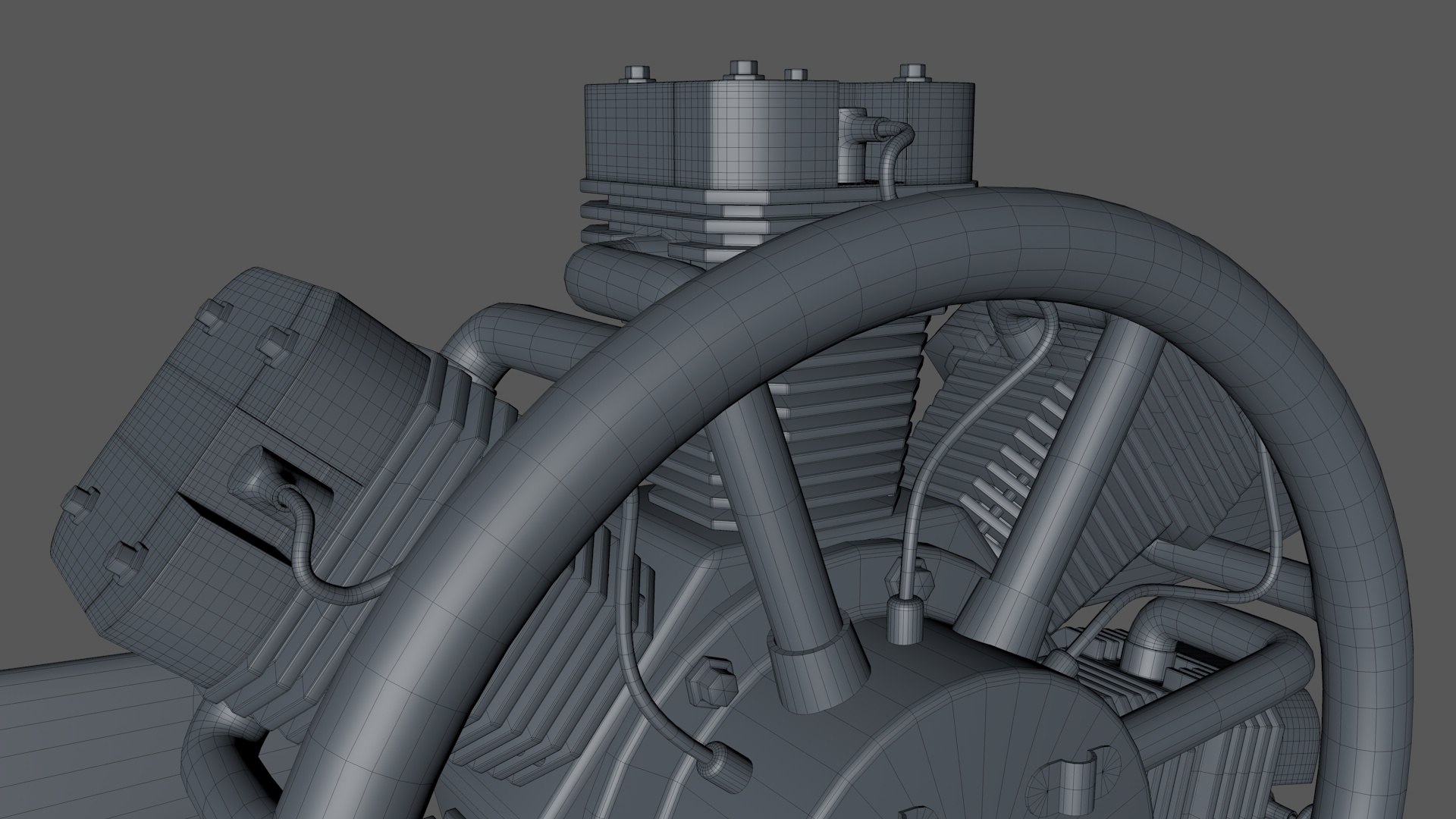 3D Model Radial Engine - TurboSquid 1667913