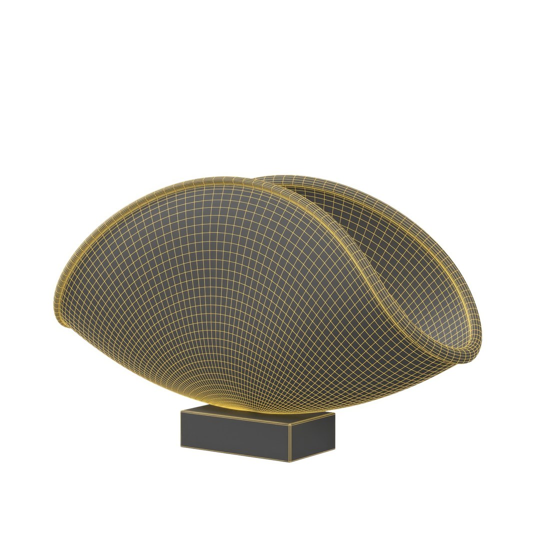 Shell Sculpture Artwork 3D Model - TurboSquid 2222610