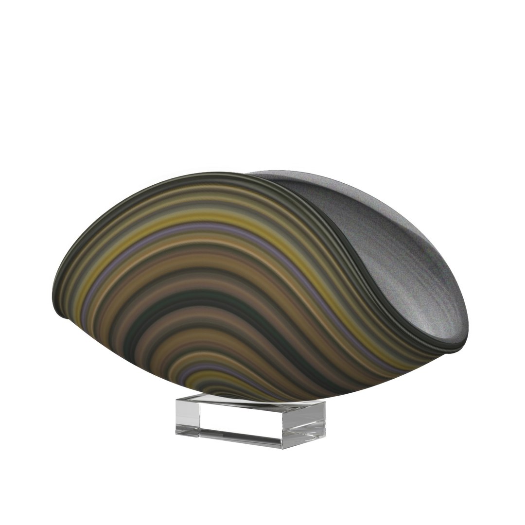 Shell Sculpture Artwork 3D Model - TurboSquid 2222610