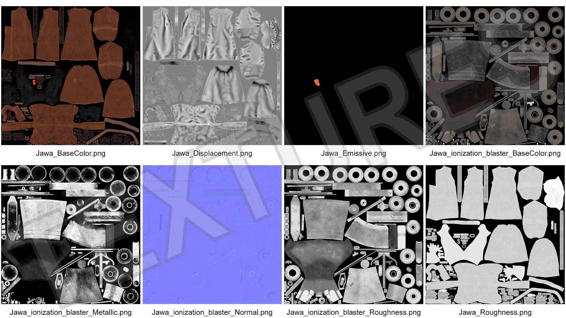 Star Wars Jawa Character With Ion Blaster 3D Model - TurboSquid 2406974