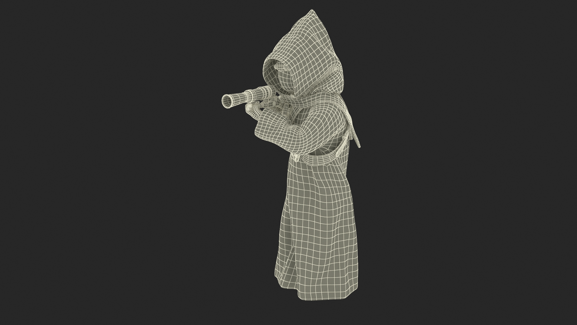 Star Wars Jawa Character With Ion Blaster 3D Model - TurboSquid 2406974
