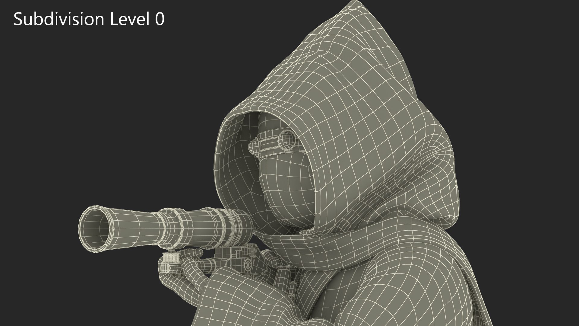 Star Wars Jawa Character With Ion Blaster 3D Model - TurboSquid 2406974