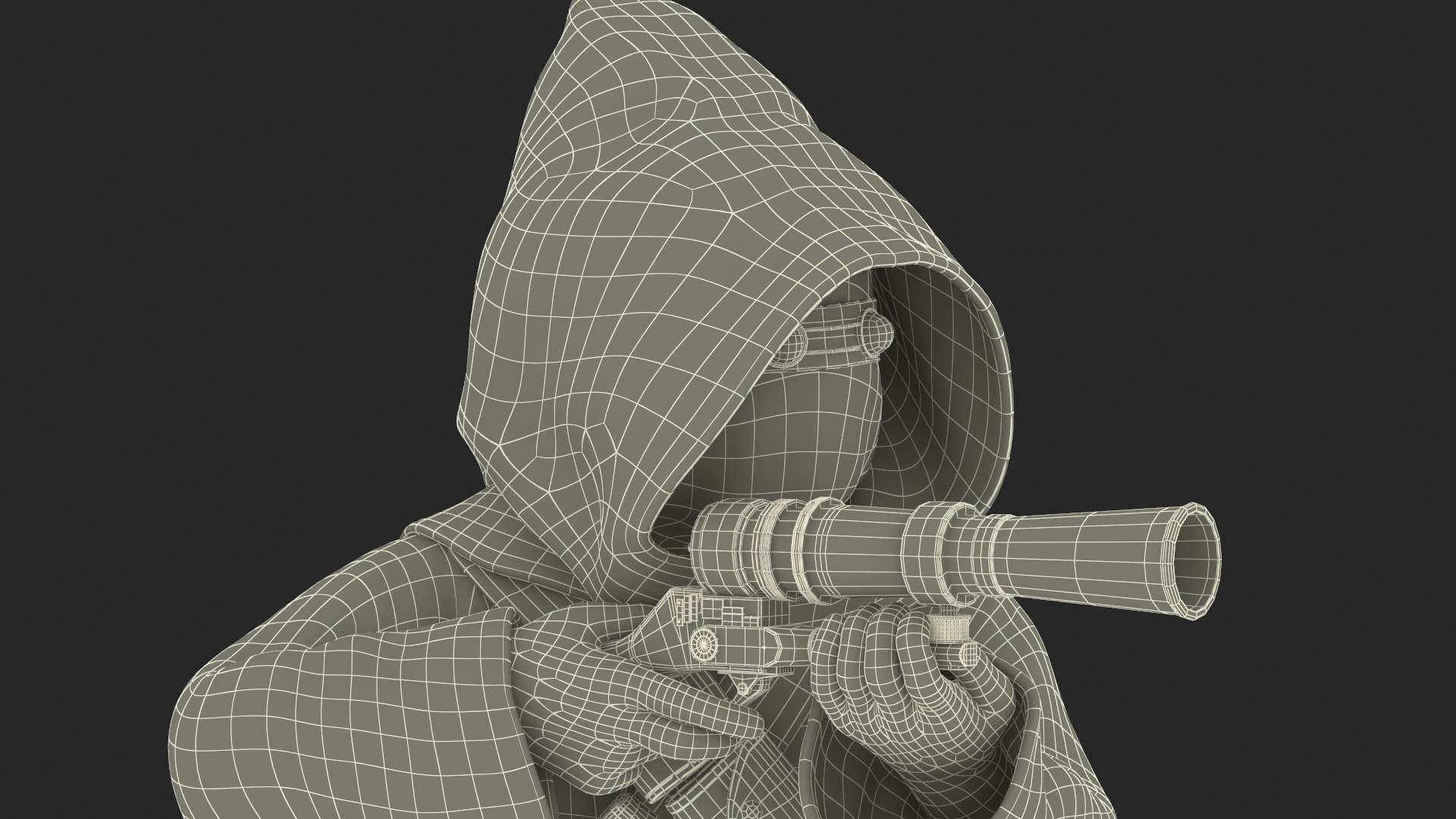 Star Wars Jawa Character With Ion Blaster 3D Model - TurboSquid 2406974