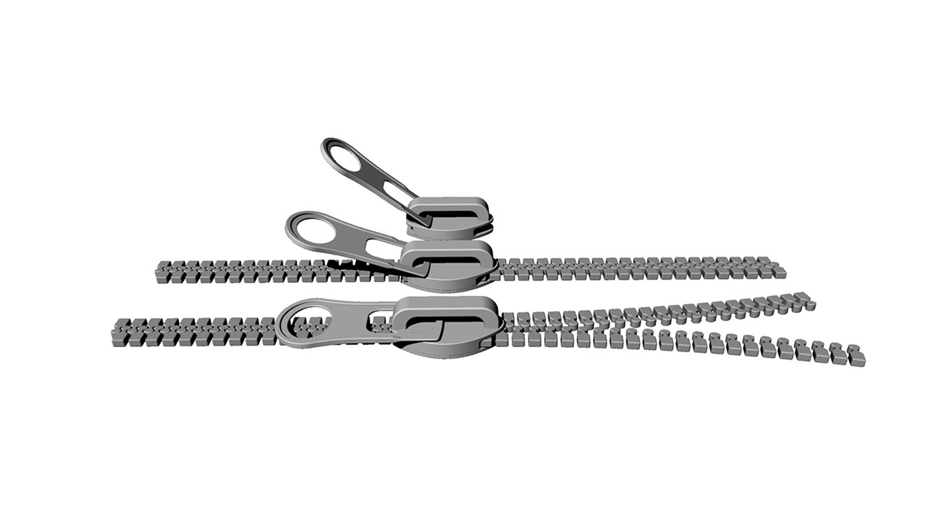 Zipper Model - TurboSquid 1787702