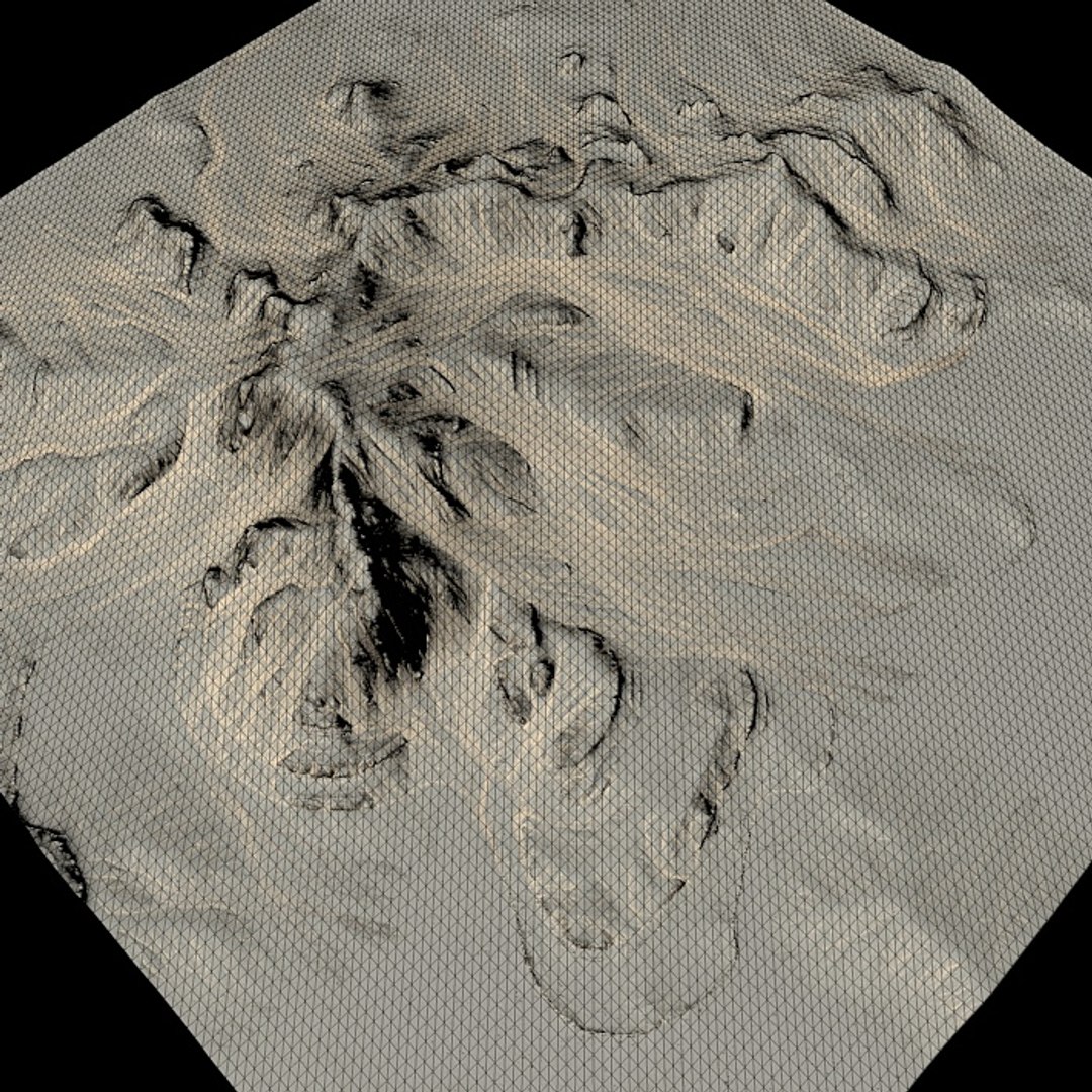 3d Mountain Maps Terrain
