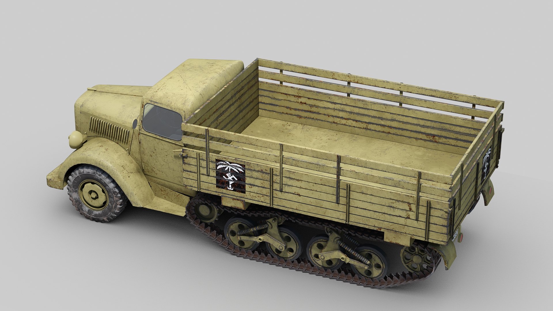 Ww2 German Opel Blitz 3D - TurboSquid 1586465