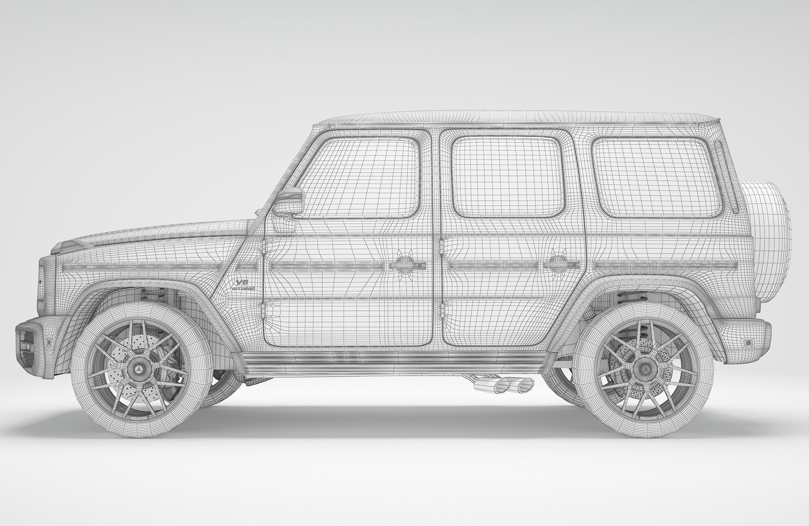 Mercedes-benz G 3D Model - TurboSquid 1532116
