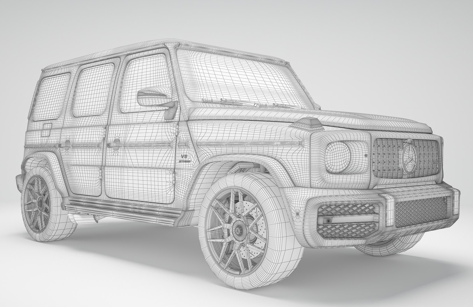 Mercedes-benz G 3D Model - TurboSquid 1532116