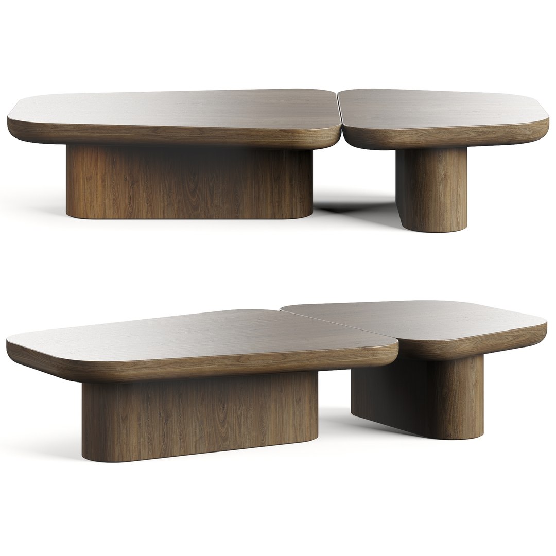 Secolo Pangea Coffee Table 3D Model - TurboSquid 2053962