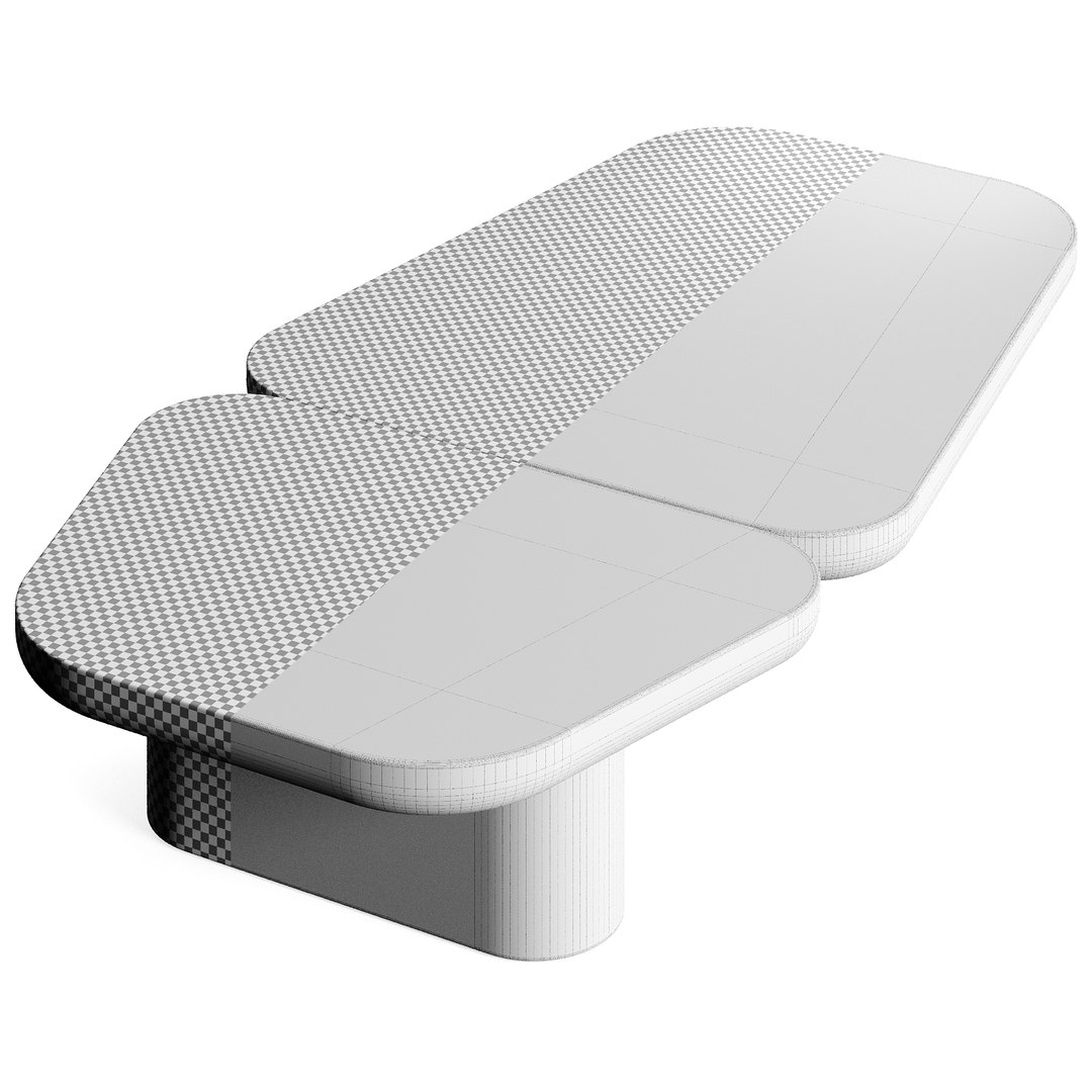 Secolo Pangea Coffee Table 3D Model - TurboSquid 2053962