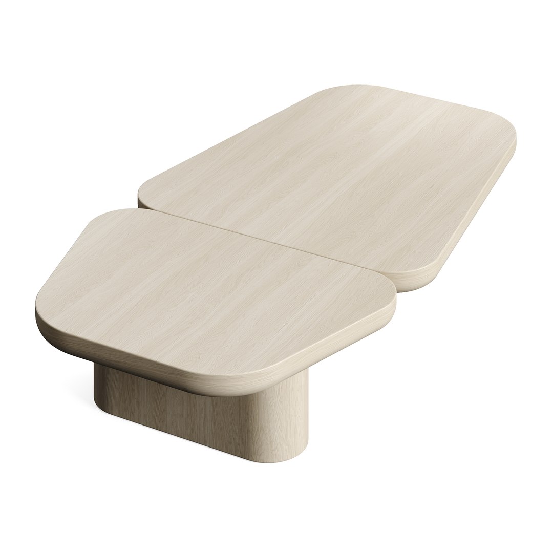 Secolo Pangea Coffee Table 3D Model - TurboSquid 2053962