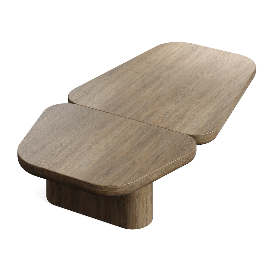 Secolo Pangea Coffee Table 3D Model - TurboSquid 2053962