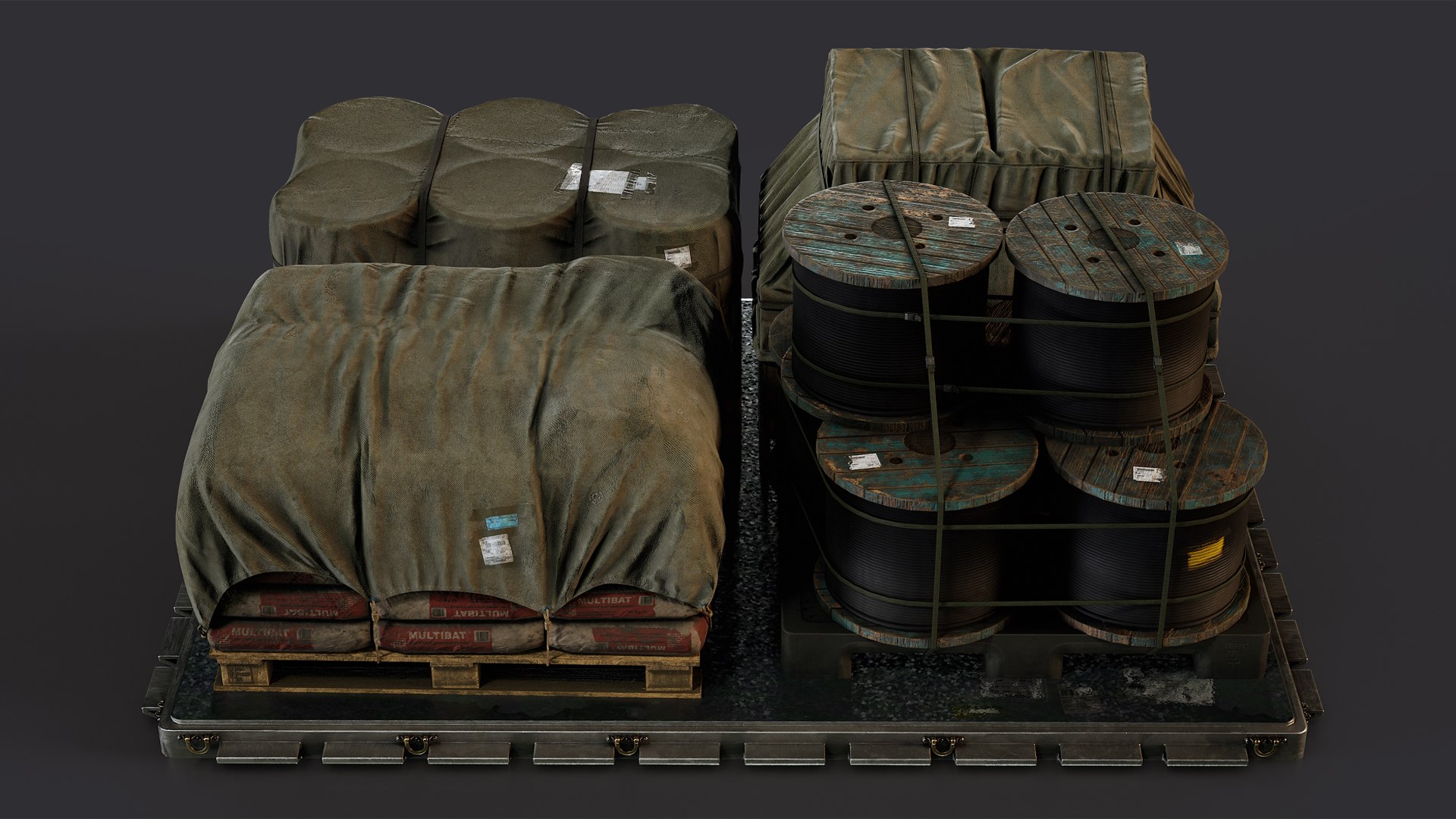 Military Cargo Vol 1 3D model - TurboSquid 2070359