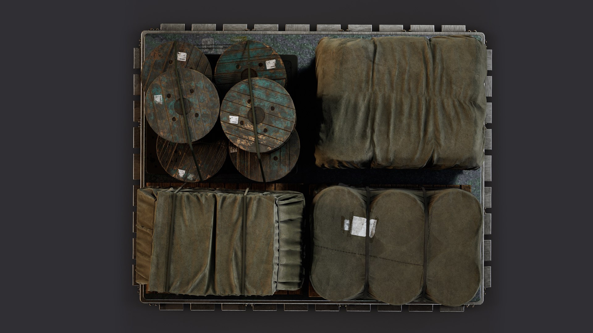Military Cargo Vol 1 3D model - TurboSquid 2070359
