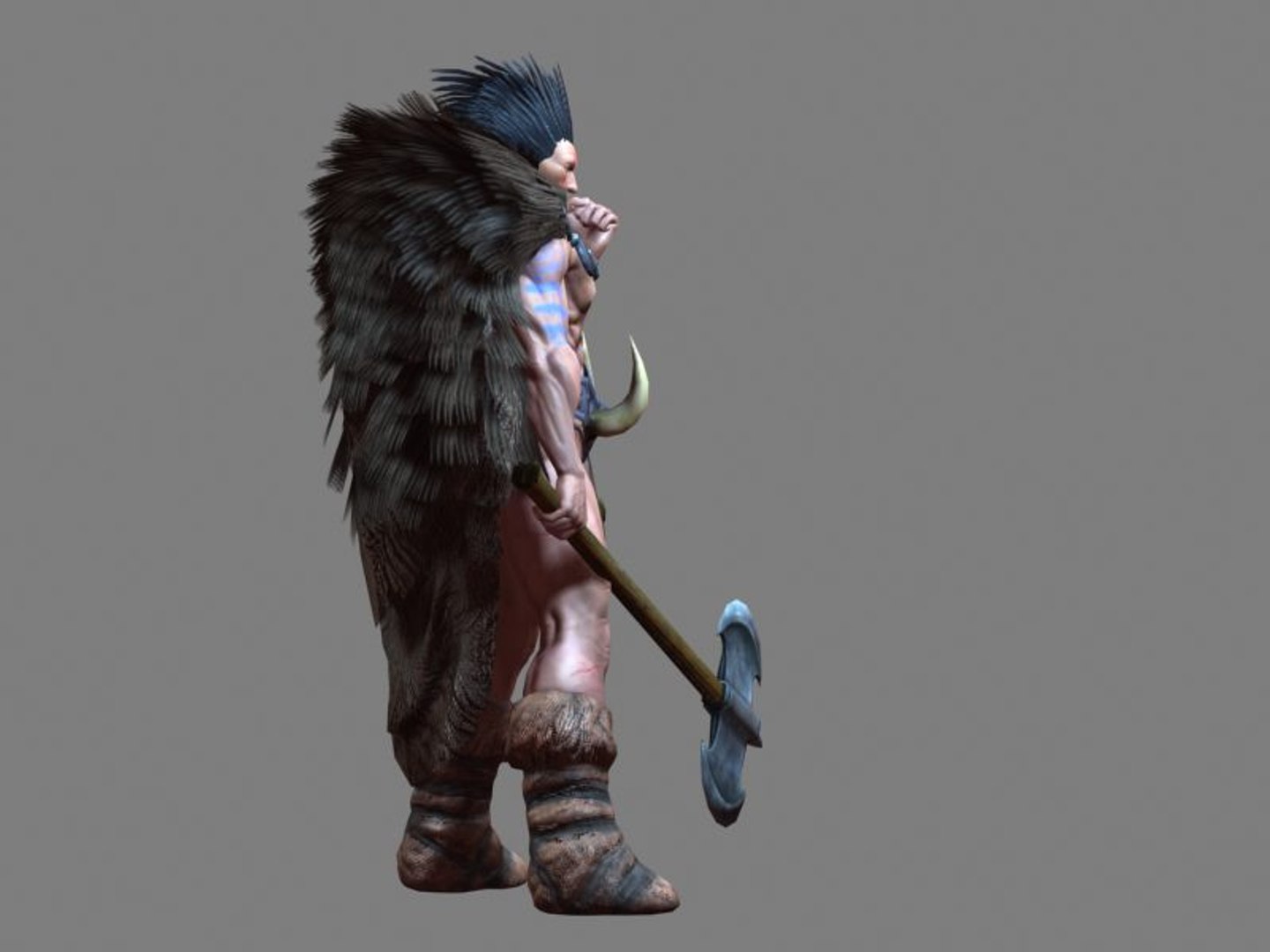 Slaine Nextgen Character 3d Model