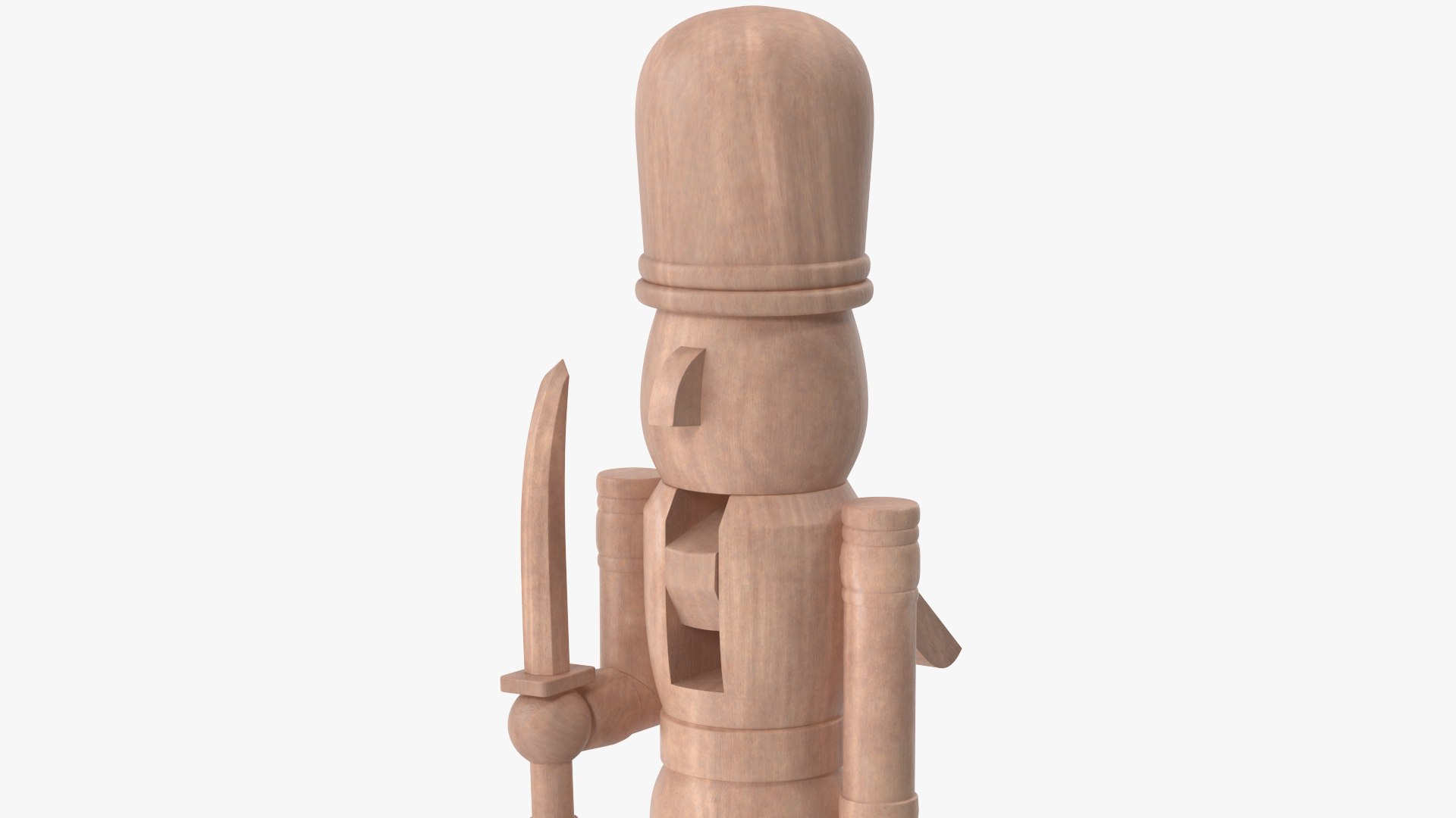 Wooden Christmas Nutcracker 2 3D Model - TurboSquid 2267726