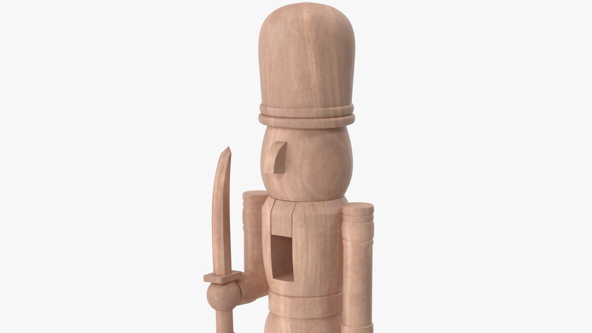 Wooden Christmas Nutcracker 2 3D Model - TurboSquid 2267726