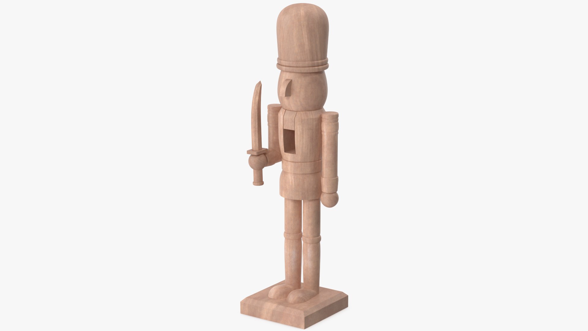 Wooden Christmas Nutcracker 2 3D Model - TurboSquid 2267726
