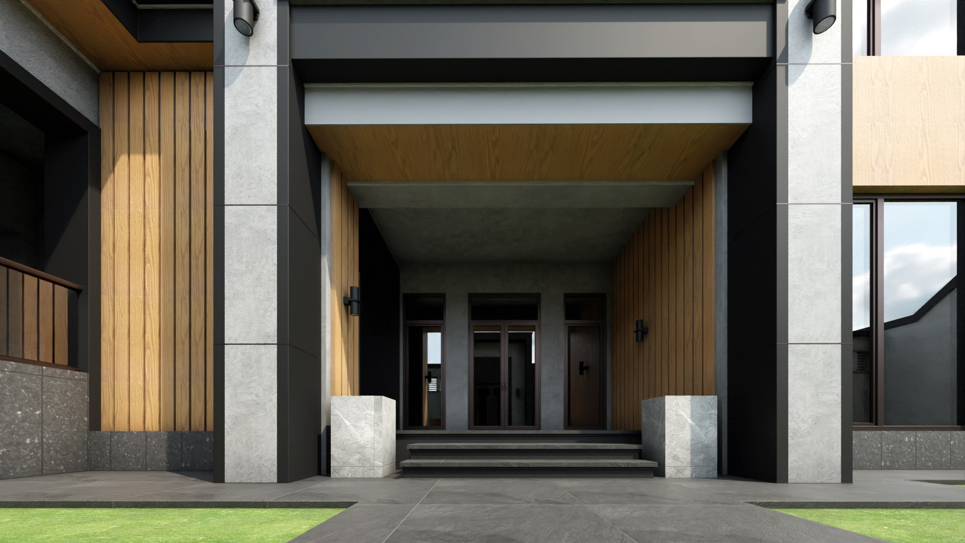 3D Model Modern House - TurboSquid 2029002