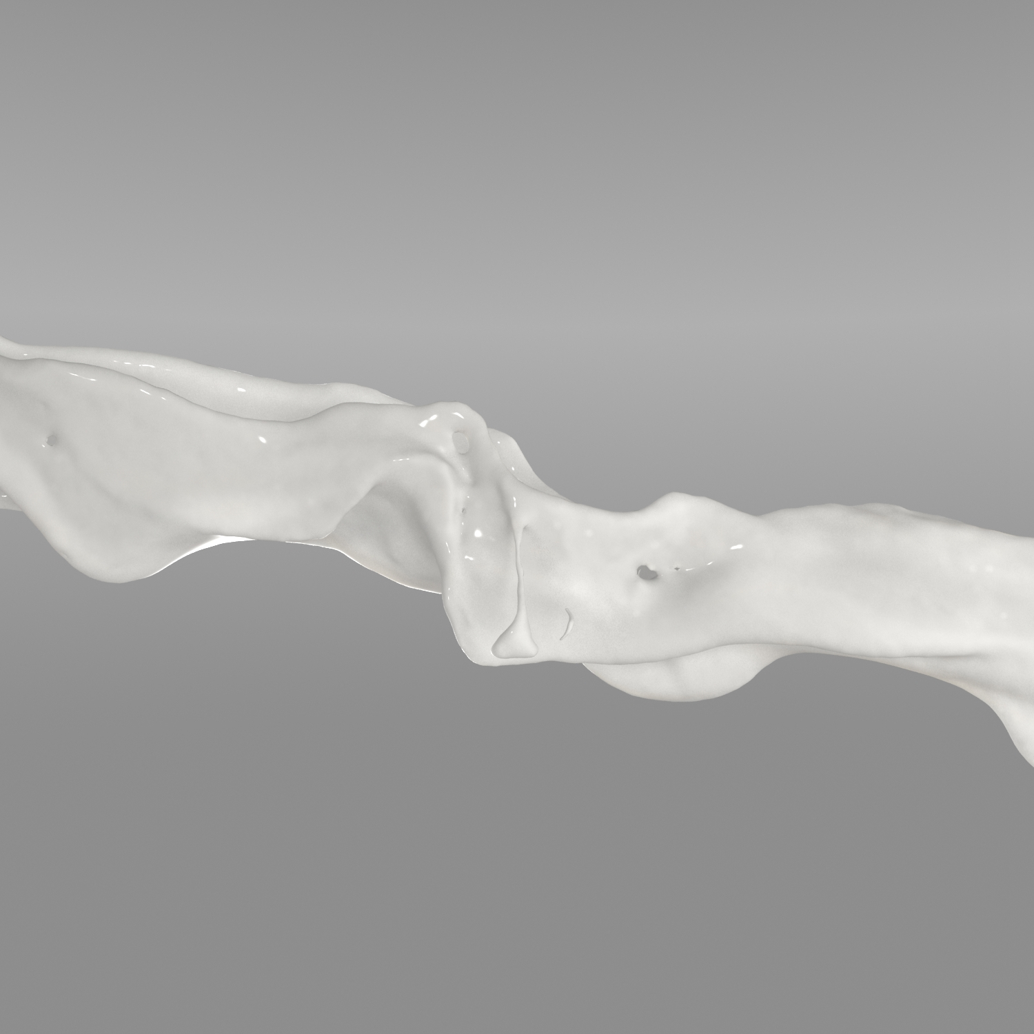 3d liquid flow pack model