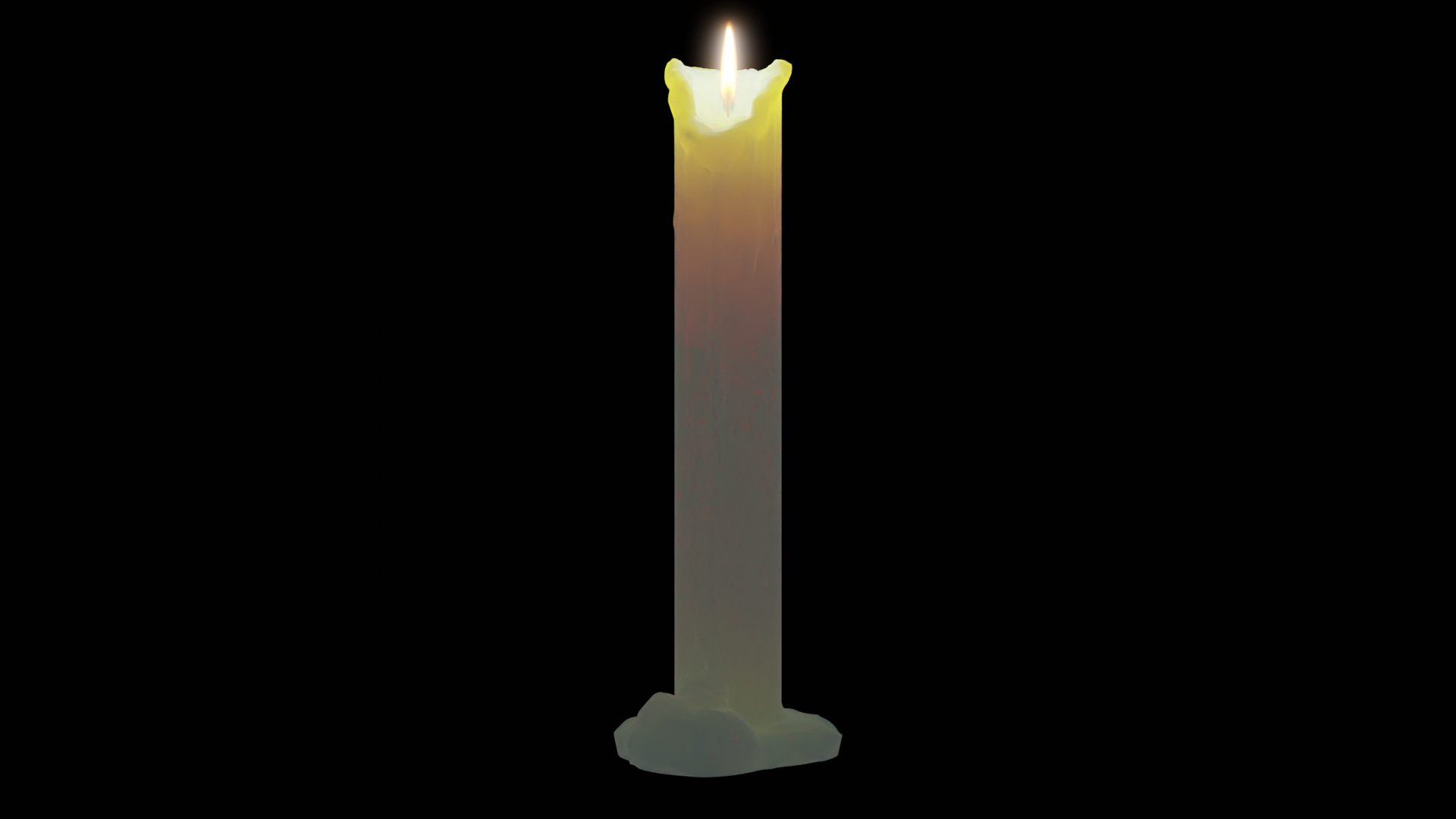 Candle Realistic 3D Model - TurboSquid 1615074