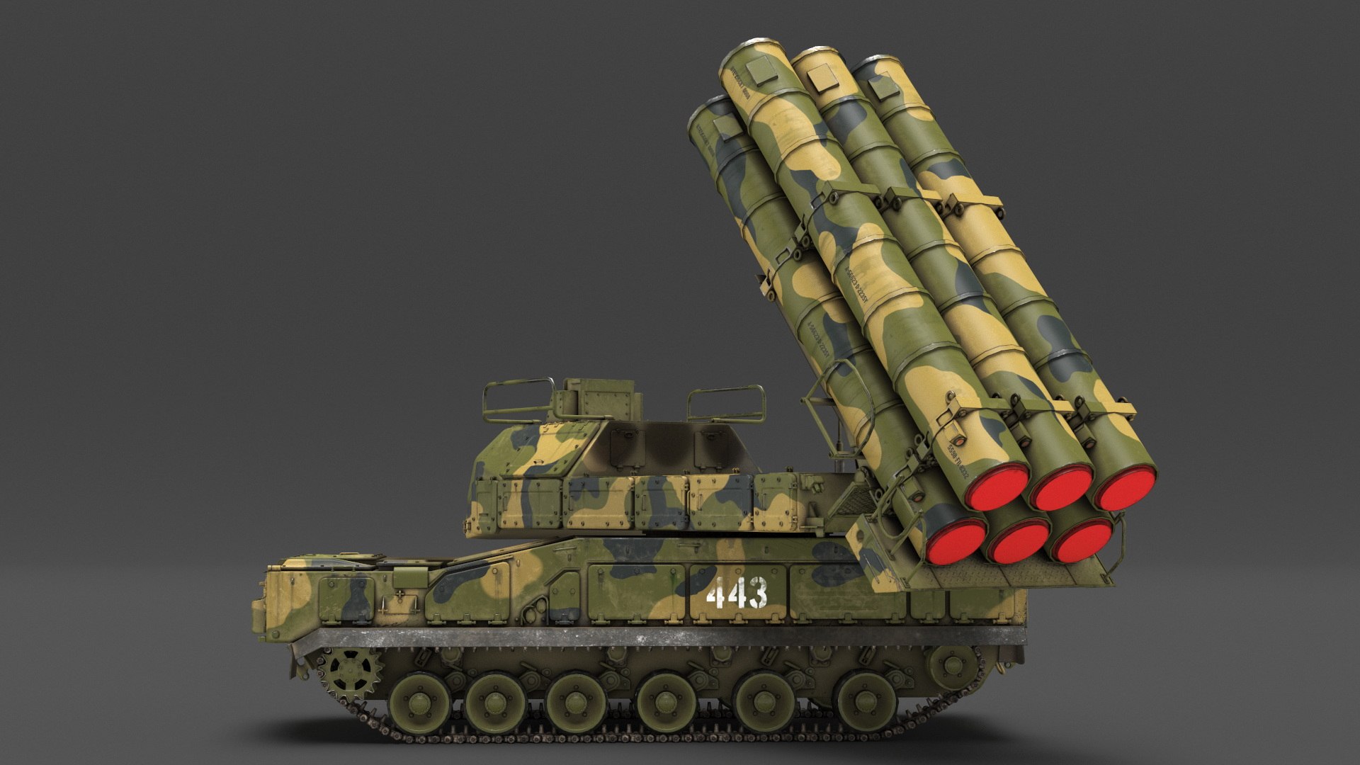 3D 9K317M Buk M3 Russian Missile System Battle Position Model - TurboSquid 2347184