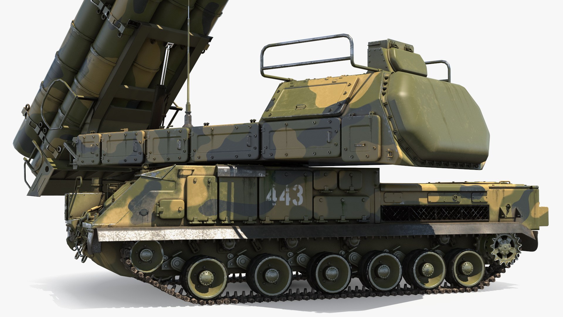 3D 9K317M Buk M3 Russian Missile System Battle Position Model - TurboSquid 2347184